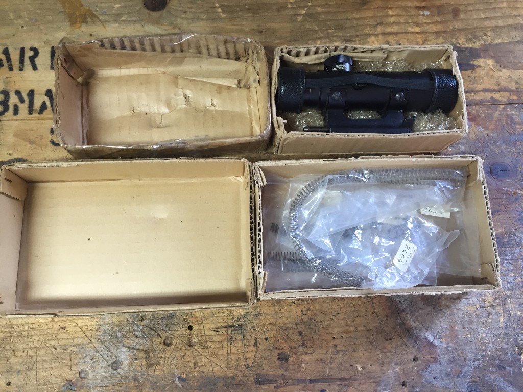 Original ArmaLite Shipping Box and Parts – AR180S.COM